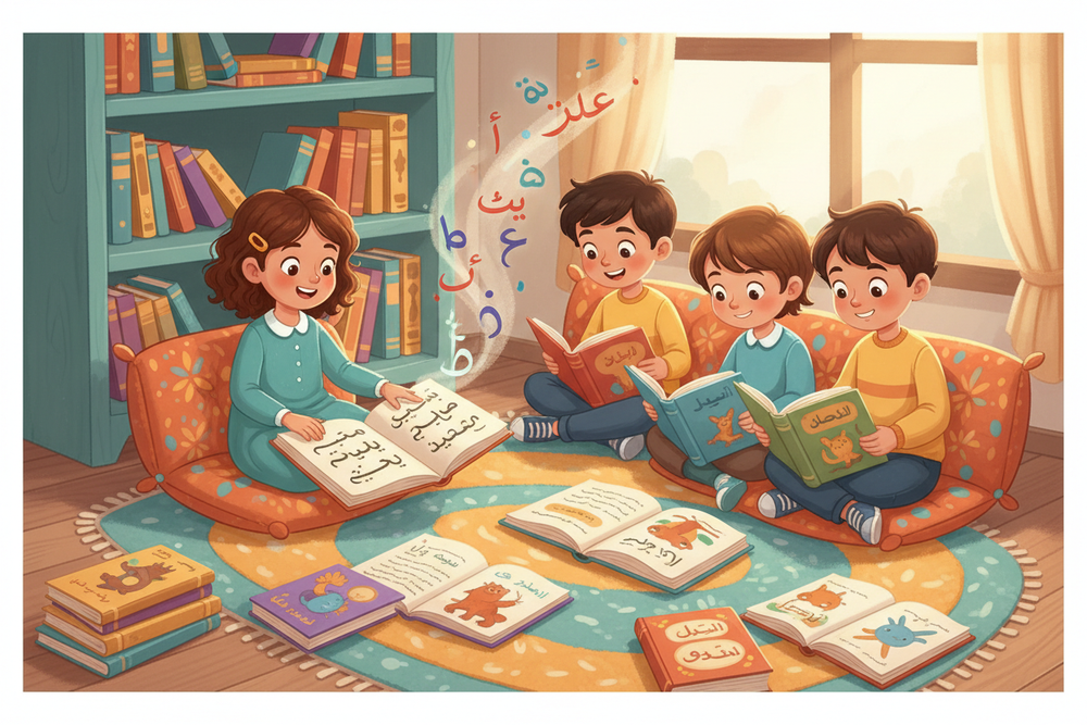 Why reading is important & Tips to love reading Arabic books for Child ...